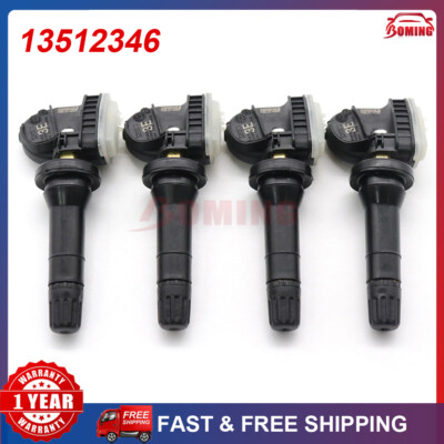 2022 NEW (4) 13540601 for GMC Chevy Buick Cadillac TPMS Tire Pressure ...