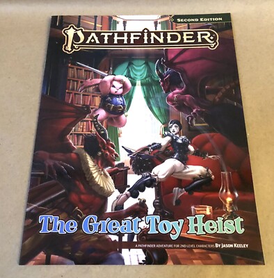 Pathfinder - The Great Toy Heist (Paizo 2024) Free RPG Day supplement ...
