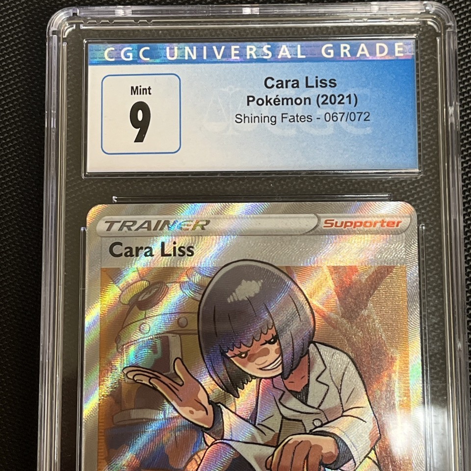 Shining Fates 067 Full Art Cara Liss CGC 9 Pokemon Graded | eBay