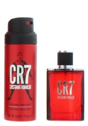 Cristiano Ronaldo CR7 for Men 1.0 oz EDT Spray + 4 oz BODY SPRAY NEW NO ...