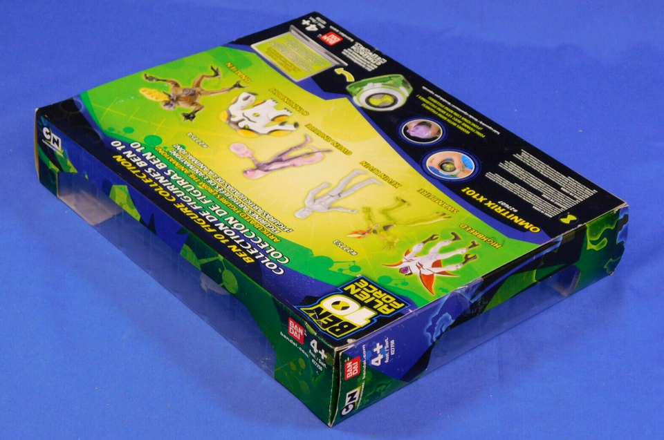 BEN 10 ALIEN FORCE FIGURE COLLECTION SWAMPFIRE, KEVIN LEVIN 11 ...