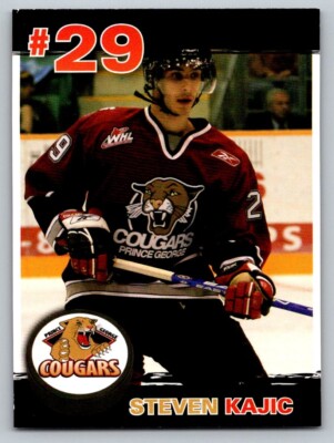 Steven Kajic 2006-07 Prince George Cougars | eBay