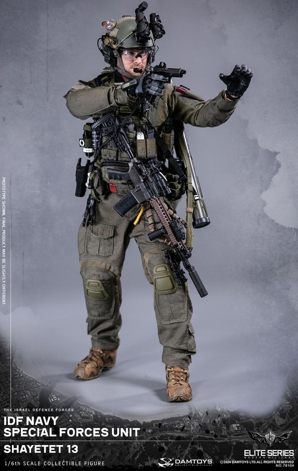 Pre-order DAMTOYS 78104 1/6 IDF Navy Special Forces Unit Shayetet 13 ...
