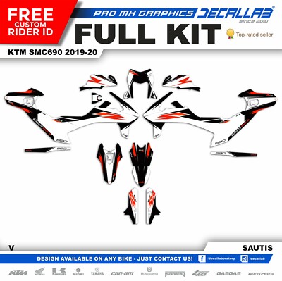 KTM SMC 690 2019 2020 Graphics Decals Stickers Aufkleber Kit Deco Kit ...