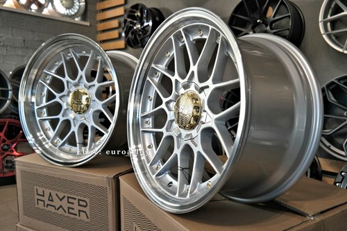 Buy New 18 inch 5X120 HAXER BBS RS II 2 style DEEP DISH wheels for BMW ...