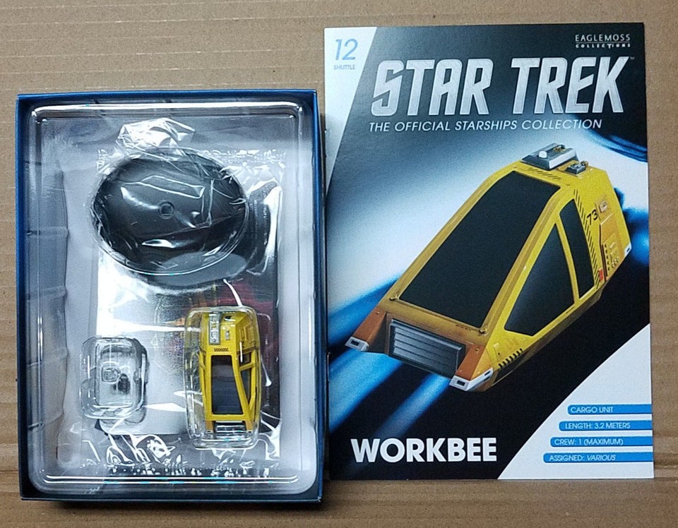 Star Trek Eaglemoss Collectible Starship Shuttle Shuttlecraft Your ...