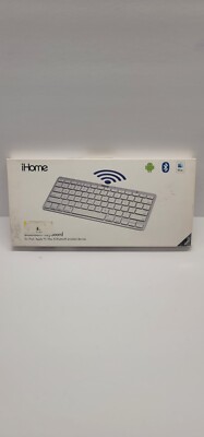 iHome Bluetooth Wireless Keyboard IMAC-K111S iPad Apple TV Mac New | eBay