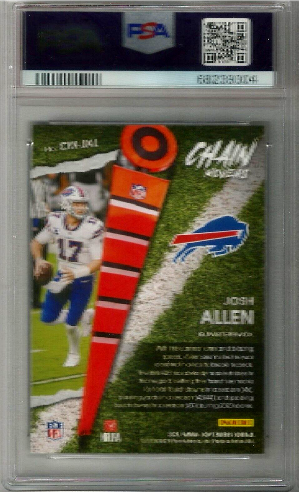 2021 Panini Rookies & Stars Josh Allen Chain Movers PSA 10 | eBay