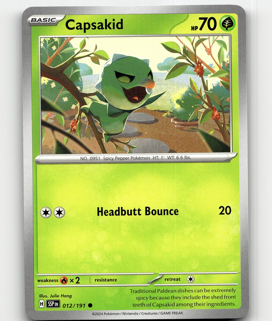 Capsakid (Common)[SV01]: Buy and Sell Prices & Values - Pokécazilla