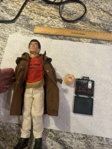 1964 GI Joe Secret Agent Undercover w/ Bulletproof Vest Mask ...