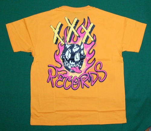 New GFTD LA Streetwear Records Orange Mens Cotton T Shirt RGFT-61 | eBay