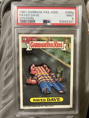 1987 Topps Garbage Pail Kids GPK Series A #395a Paved Dave 9 Mint | eBay