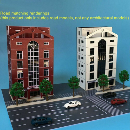 Scenery Layout Modern City Road Diorama Model Outland Models Set N ...