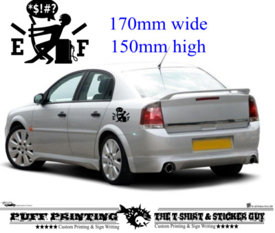 Funny Vinyl Decals Stickers Rude Toolbox Car camper Bumper Van Window ...