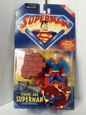 Kenner Strong Arm Superman 5" Action Figure Animated Show Hasbro 2001 ...