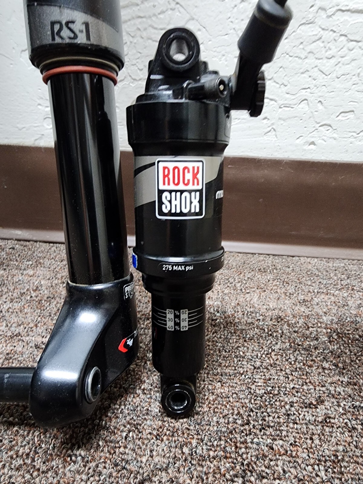 Rock Shox Sram RS-1 Carbon Air Fork 29 100mm 15X110mm , Rock Shox ...