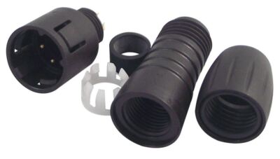 BINDER - Plug, Free, 4 Way, M8 | eBay