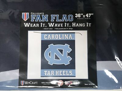 North Carolina UNC Tar Heels NCAA Fan Flag Banner Collegiate WinCraft ...