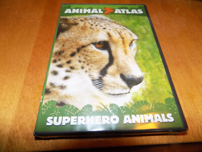ANIMAL ATLAS SUPERHERO ANIMALS Fastest Biggest Cheetah Polar Bear DVD ...