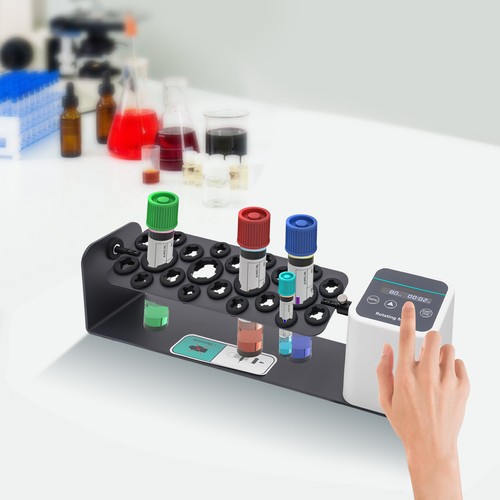 Digital Long Axis Rotating Mixer Shaker, Chemical Tube Mixer | eBay