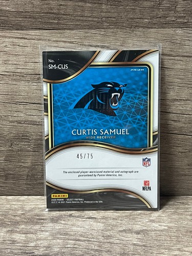 2020 Panini Select - Signature Memorabilia Blue Prizm #SM-CUS Curtis ...