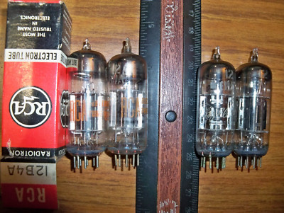 4 Strong Assorted Tubes - TWO 12B4A & TWO 12BV7 | eBay
