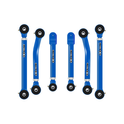 Core 4x4 Control Arms Cruise Complete Set Fits Jeep WJ - Blue | eBay