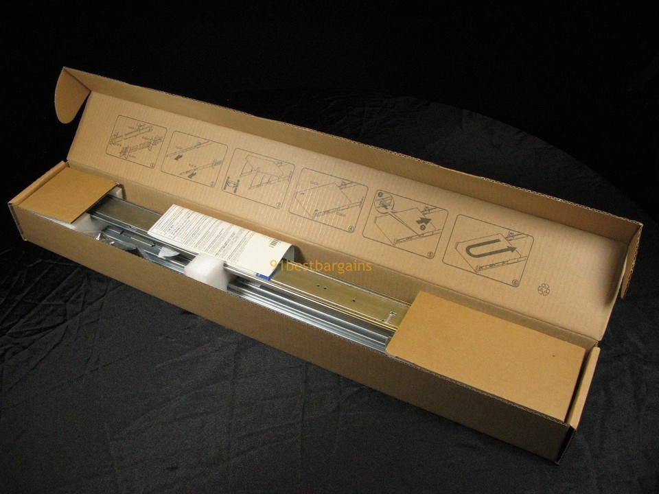 for Dell PowerEdge R740 R740xd Sliding Ready Rails II Rail Kit 2U B6 US ...