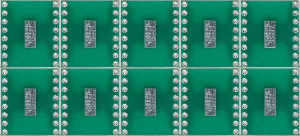 HSOP16,PowerTSSOP16,HTSSOP16,eTSSOP16 0.65mm(0.026") to DIP 0.6" - 10 ...