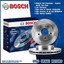 2x Front Bosch Brake Rotors for Audi A3 8L1 A1 S1 8X 1.0 1.2 1.4 1.6 1. ...