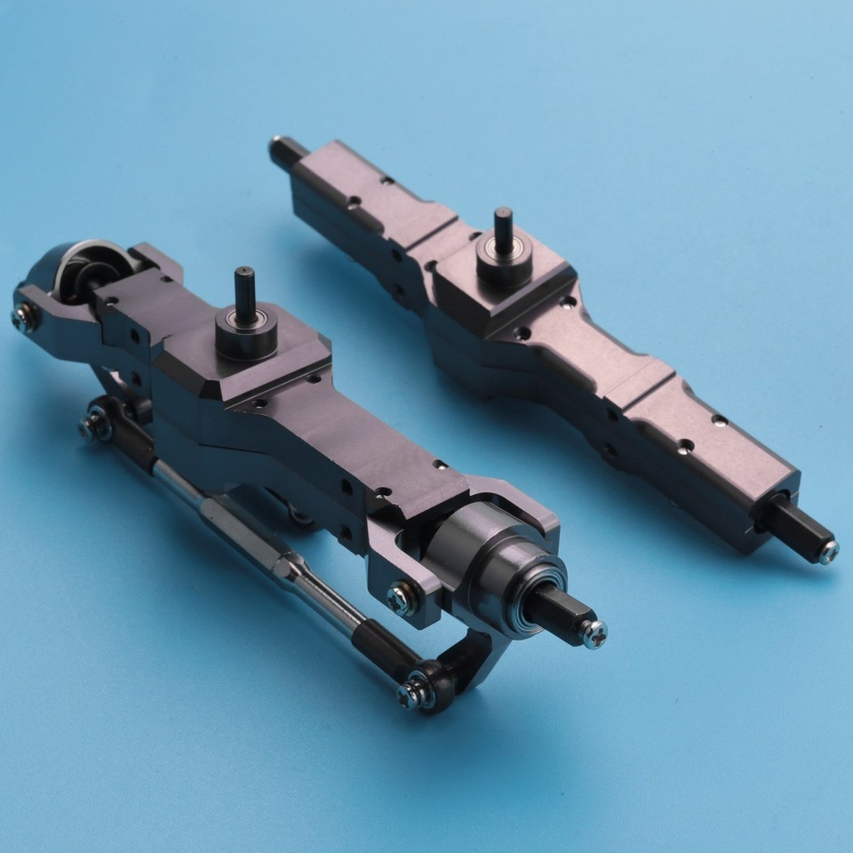 Metal Front & Rear Bridge Axle for C14 C24 C34 C44 B14 B24 1/16 RC ...