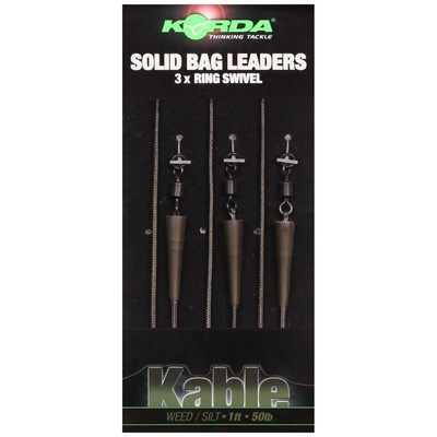 Korda Solid Bag Leaders 5060323809686 | eBay UK