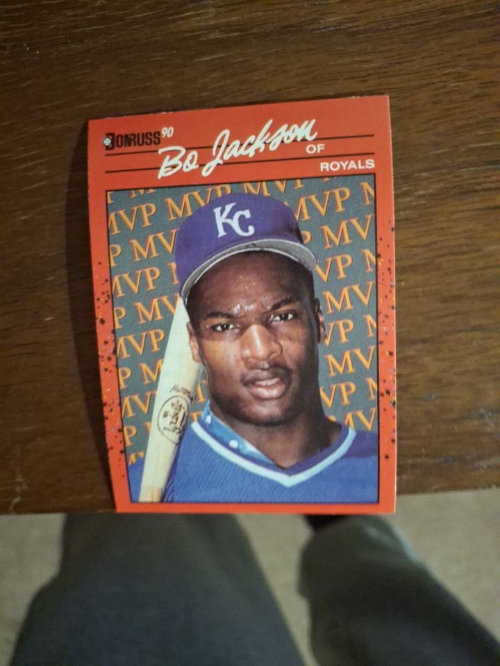 BO JACKSON ROYALS 1990 DONRUSS MVP CARD #BC-1 | eBay