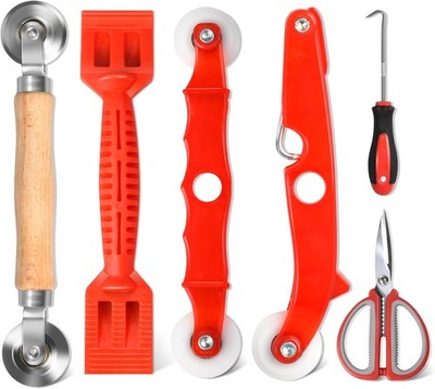 Screen Repair Tool,Window Roller,Spline Installer,6 in 1 Window 6 IN 1 ...