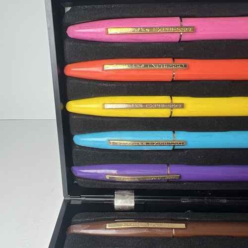 Vintage Sanford Expresso Color Coding Set Extra Fine Point Marker Pens ...
