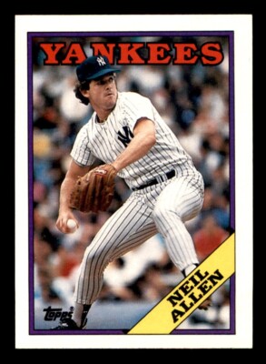 1988 Topps Baseball #384 Neil Allen NM or Better *cc1 | eBay