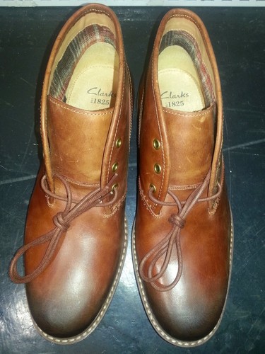 MEN'S CLARKS 1825 BROWN SHOE, SIZE 11M | eBay