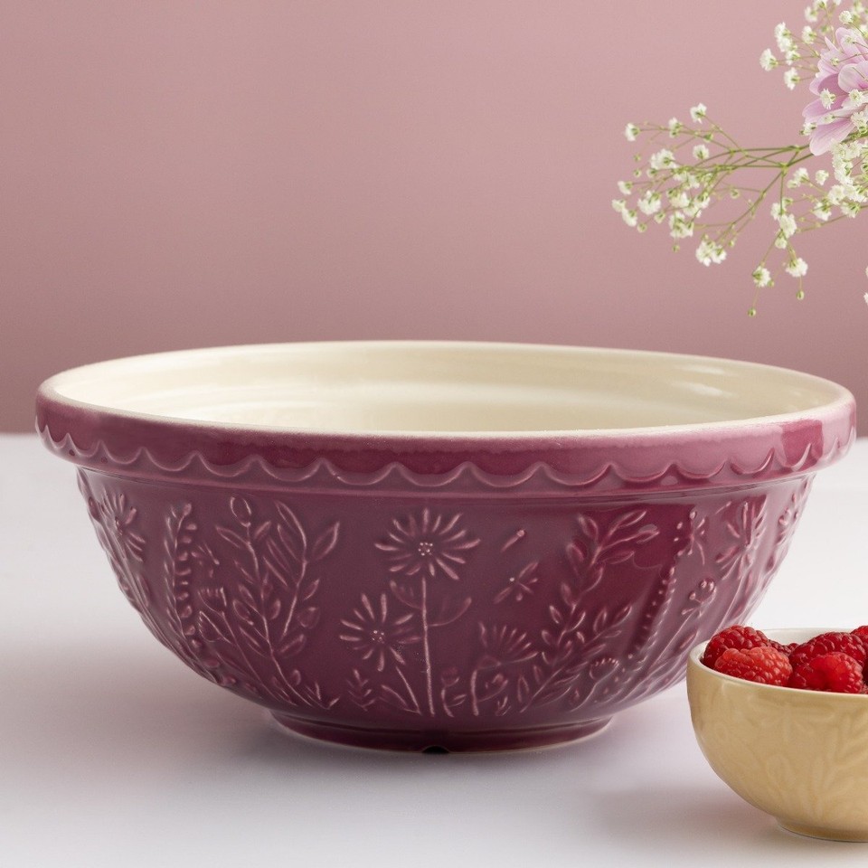 Mason Cash In The Meadow S18 (2.85 Qt) Mixing Bowl | Daisy | eBay