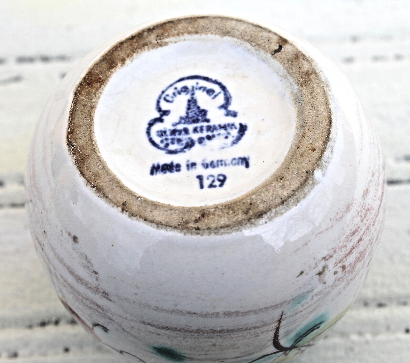 Vintage Hand Made in Germany Small Pot Jar, 2.75” tall | eBay