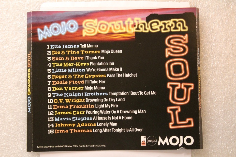 MOJO Presents Southern Soul CD Funk Soul Compilation | eBay
