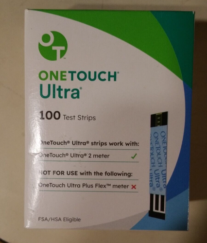 OneTouch Ultra Blue 100 Ct-Exp:07-31-2025 Diabetic Test Strips | eBay
