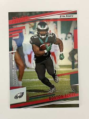 2022 Panini Prestige Boston Scott /449 Red Xtra Points #236 Eagles | eBay