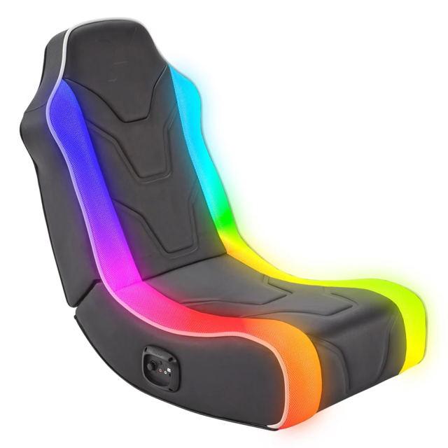 X Rocker Chimera RGB 2.0 Neo Motion LED Gaming Floor Chair - Black ...