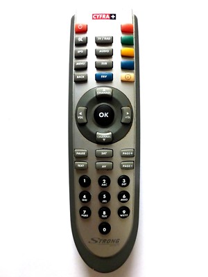 STRONG DIGITAL TV SATELLITE RECEIVER REMOTE CONTROL | eBay