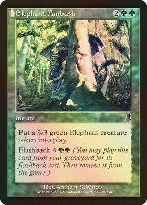 MTG - Elephant Ambush / Embuscade d'éléphant | Odyssey [ENG FOIL] | eBay