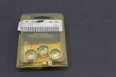 NEW Hot Toppers Chrome Rear Brake Caliper Cover Kit HTD499 | eBay