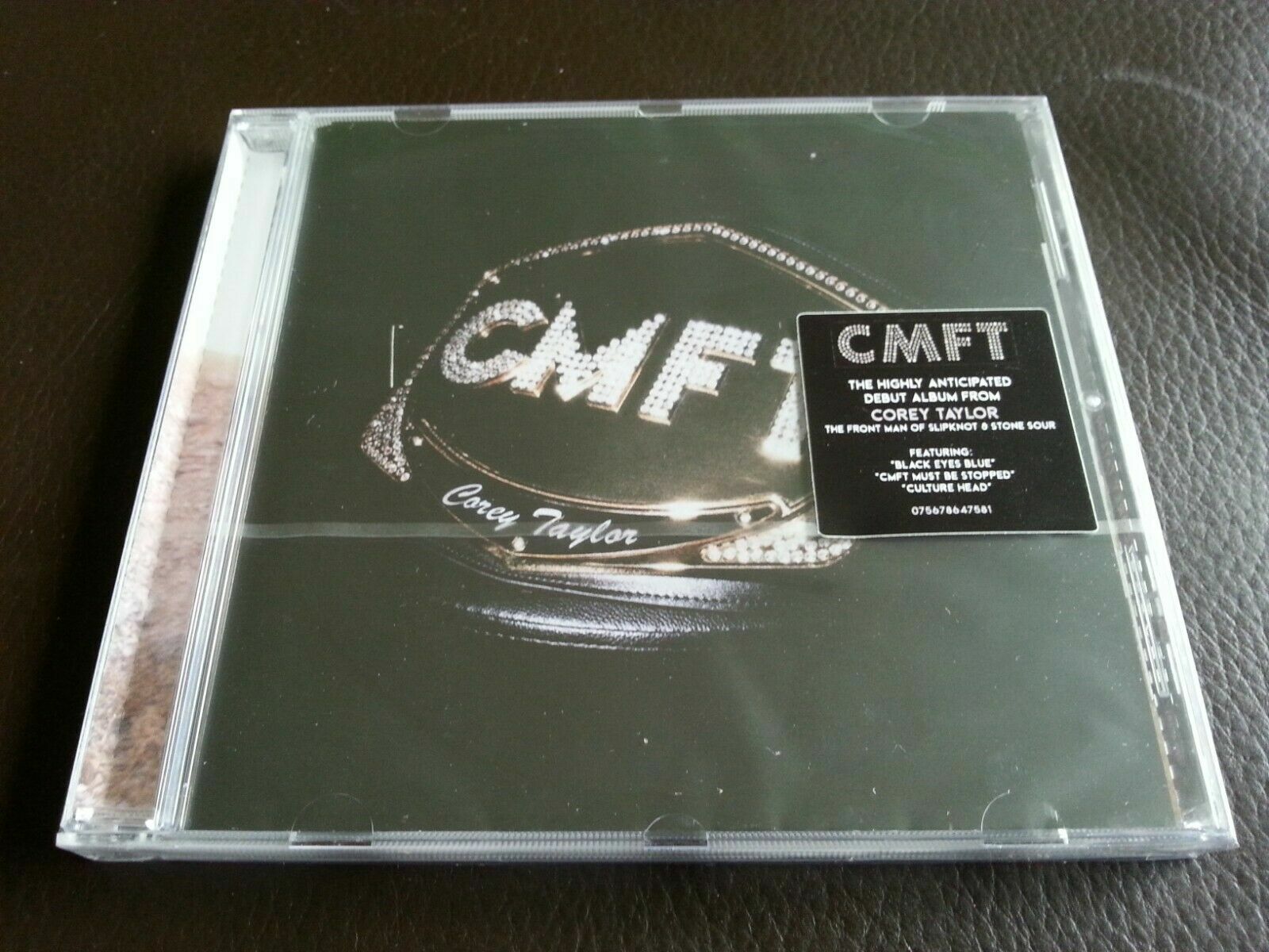 CMFT cd signed card by Corey Taylor of Slipknot and Stonesour ...