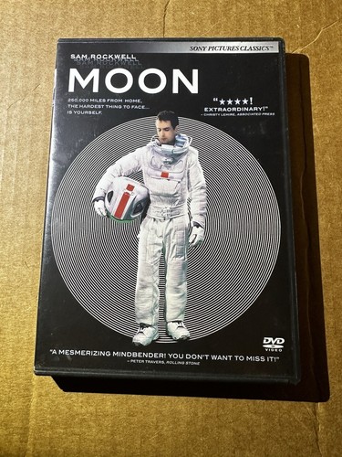 MOON (DVD) VG Disc + Cover Art - WITH CASE | eBay