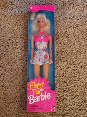 Mattel Vintage 1996 Flower Fun Barbie Doll #16063 - Unopened Box | eBay