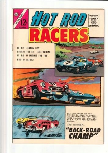 Hot Rod Racers #1 VF- 1964 Higher Grade - 1st Speed Davis - Car Genre ...